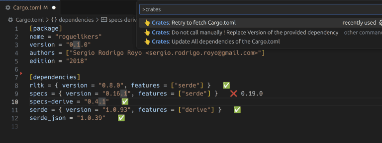 5 Best VS Code extensions for Rust development - Sergio Rodrigo Royo ...
